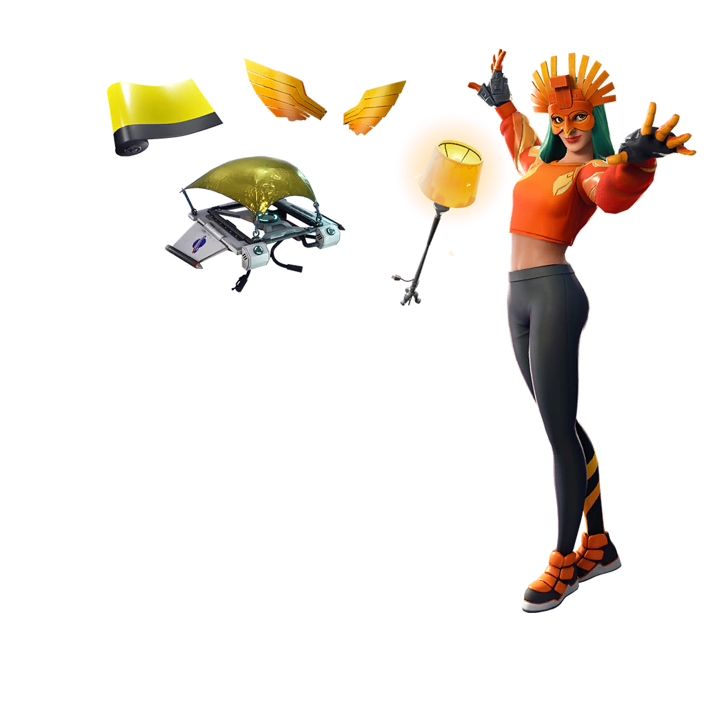 Últimos cosméticos (skins, picos, ala-delta, mochila, envoltorio, etc ...