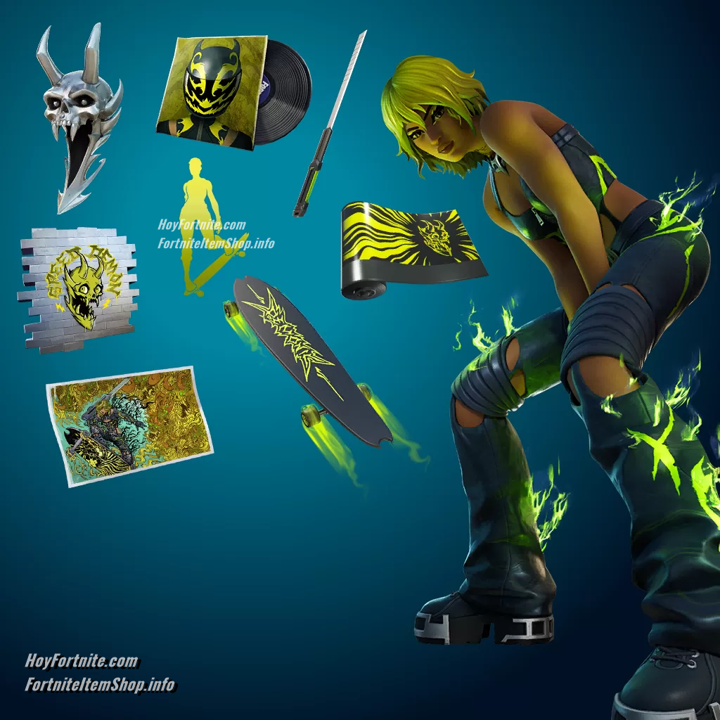 Fortnite DOWNHILL DEMON BUNDLE Skin (bundle)