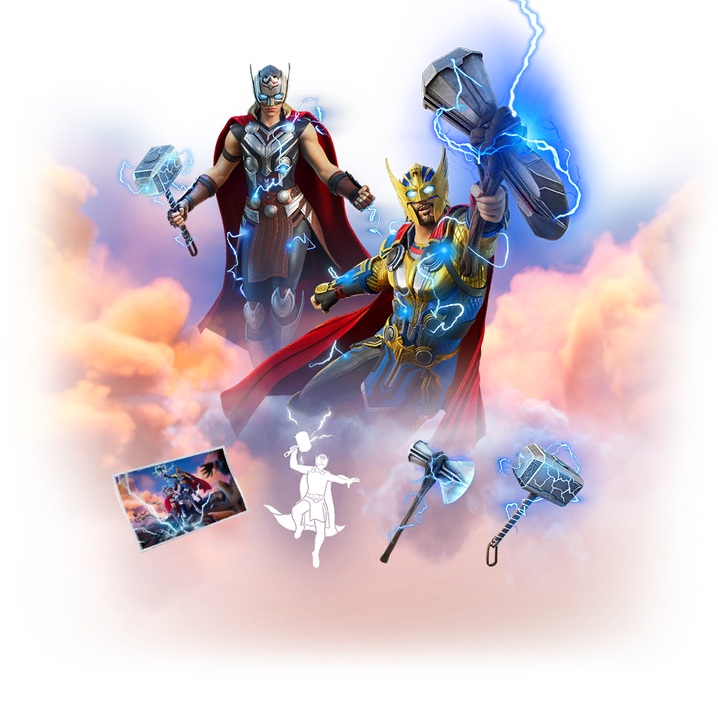 PACK DE DIOSES DEL TRUENO (GODS OF THUNDER PACK) | Fortnite en Español
