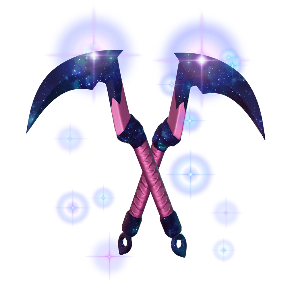 Fortnite Galaxy Starblades Skin (pickaxe)