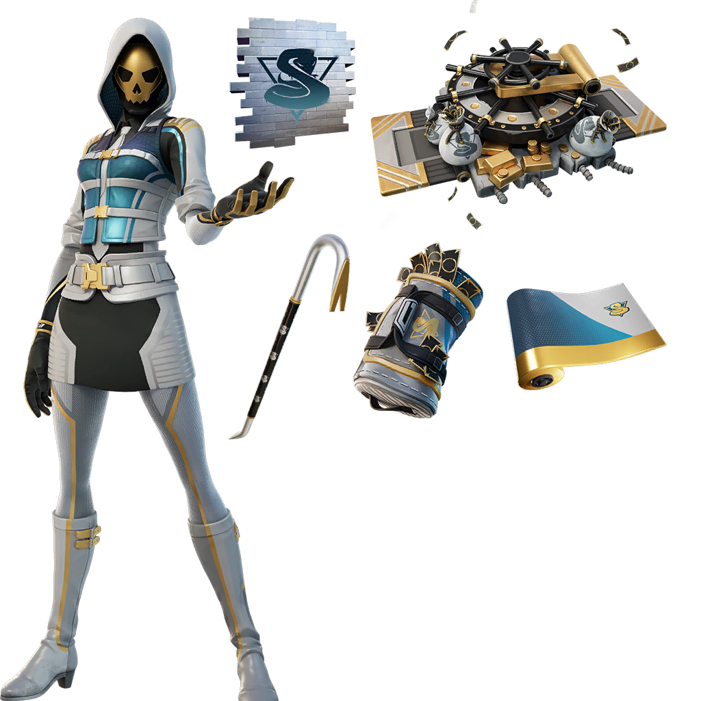 Fortnite Gold Blooded Ace Bundle Skin (bundle)