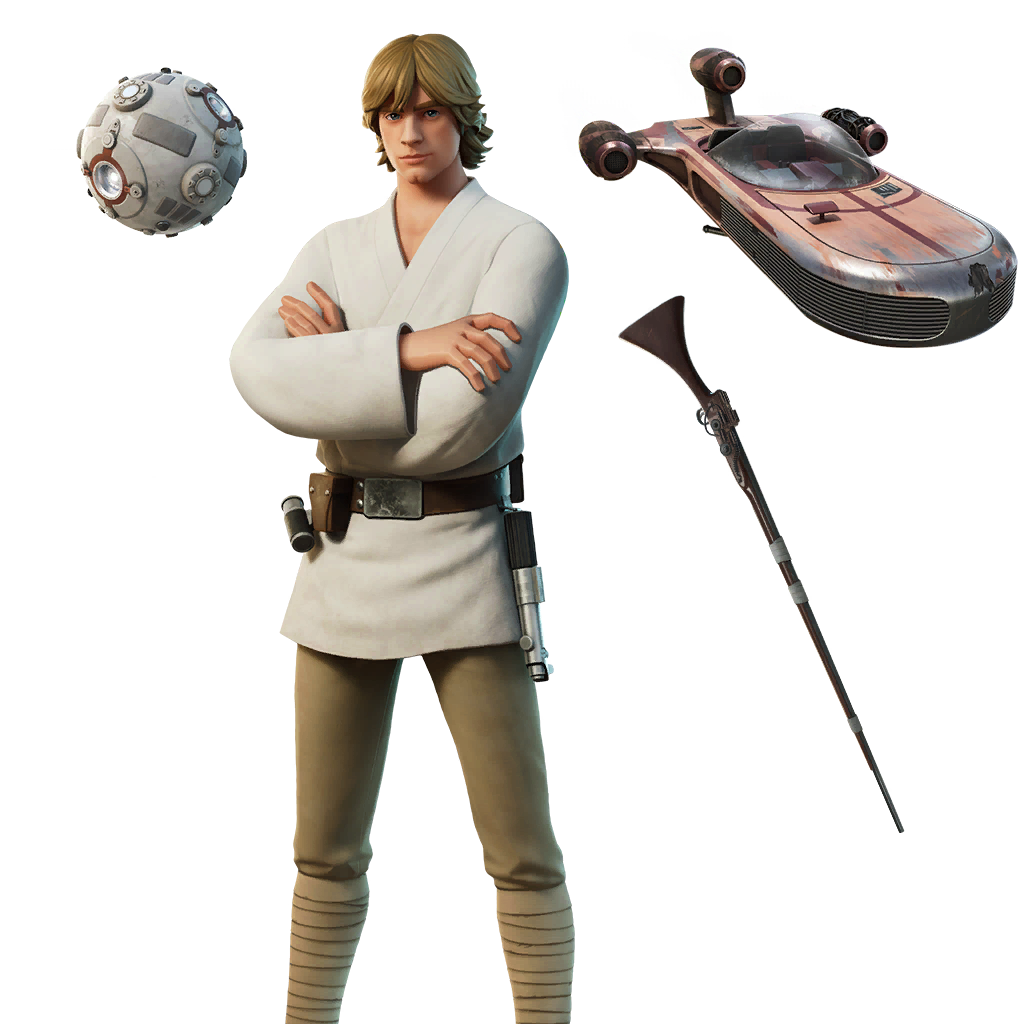LOTE DE LUKE SKYWALKER (LUKE SKYWALKER BUNDLE) | Fortnite en Español