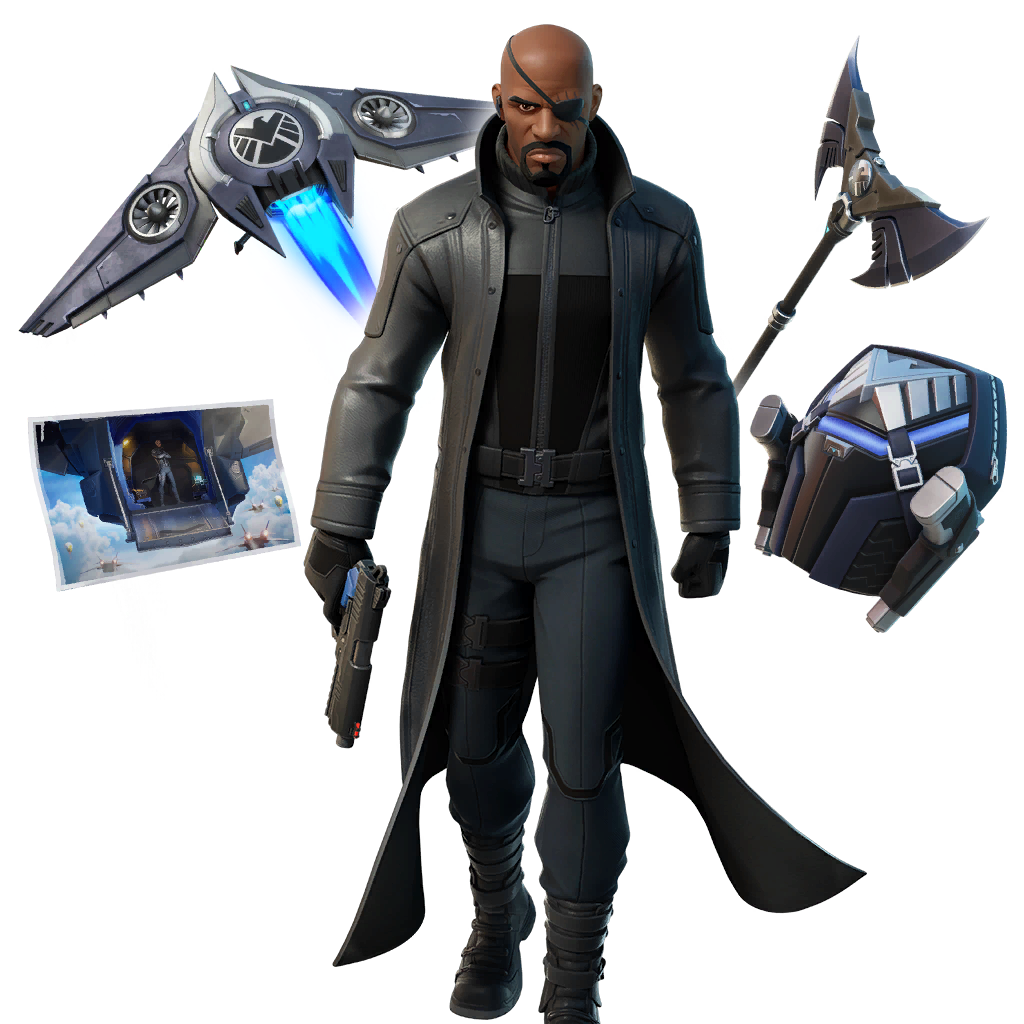 LOTE DE NICK FURIA (NICK FURY BUNDLE) | Fortnite en Español