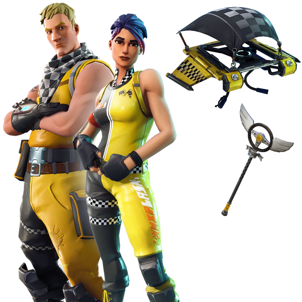 LOTE DE PILOTO MAGISTRAL (RACER ROYALE BUNDLE) | Fortnite en Español