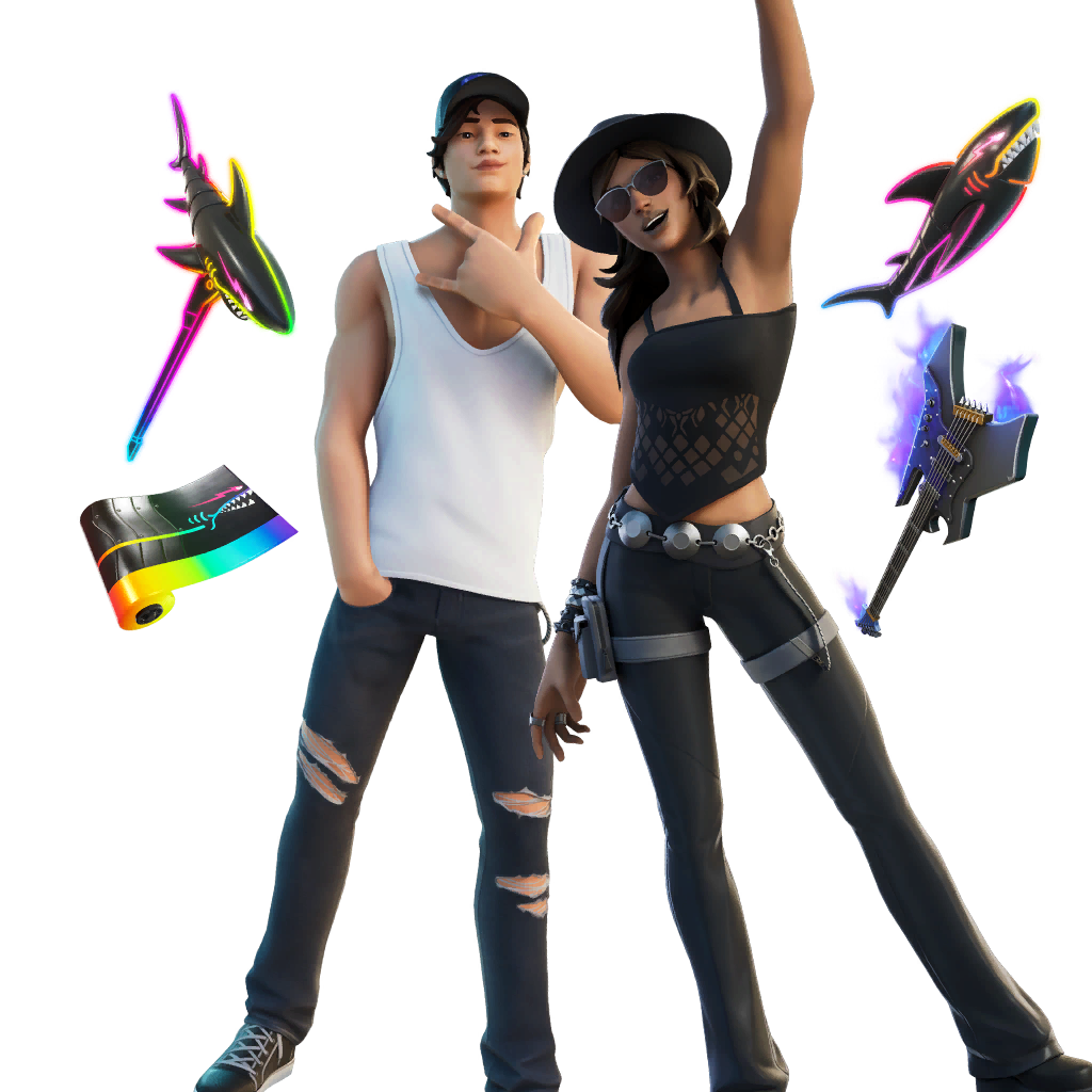 Fortnite ROCKING AT COACHELLA BUNDLE Skin (bundle)