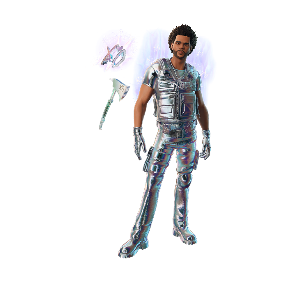 Fortnite Platinum The Weeknd Skin (bundle)