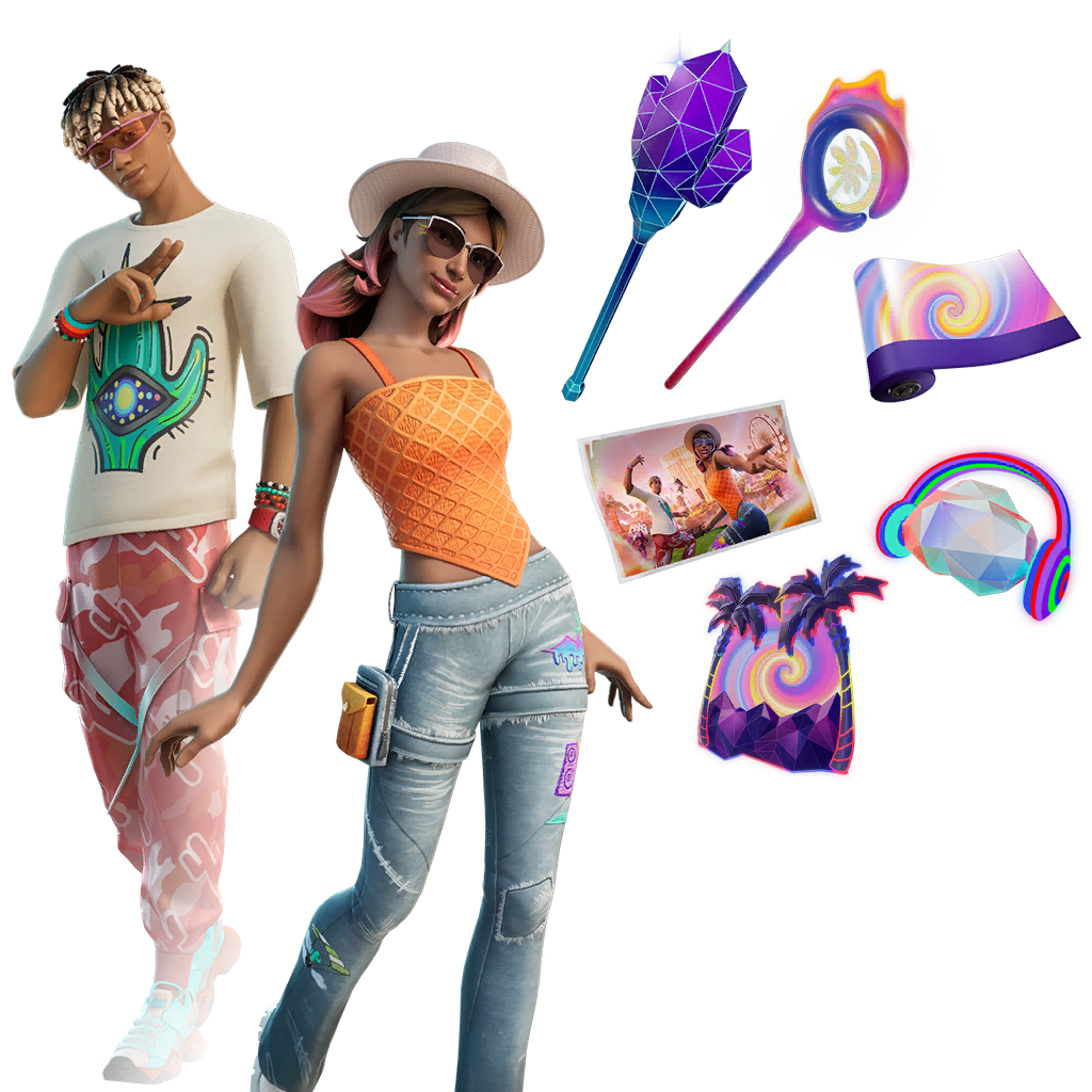 Fortnite Vibing at Coachella Bundle Skin (bundle)